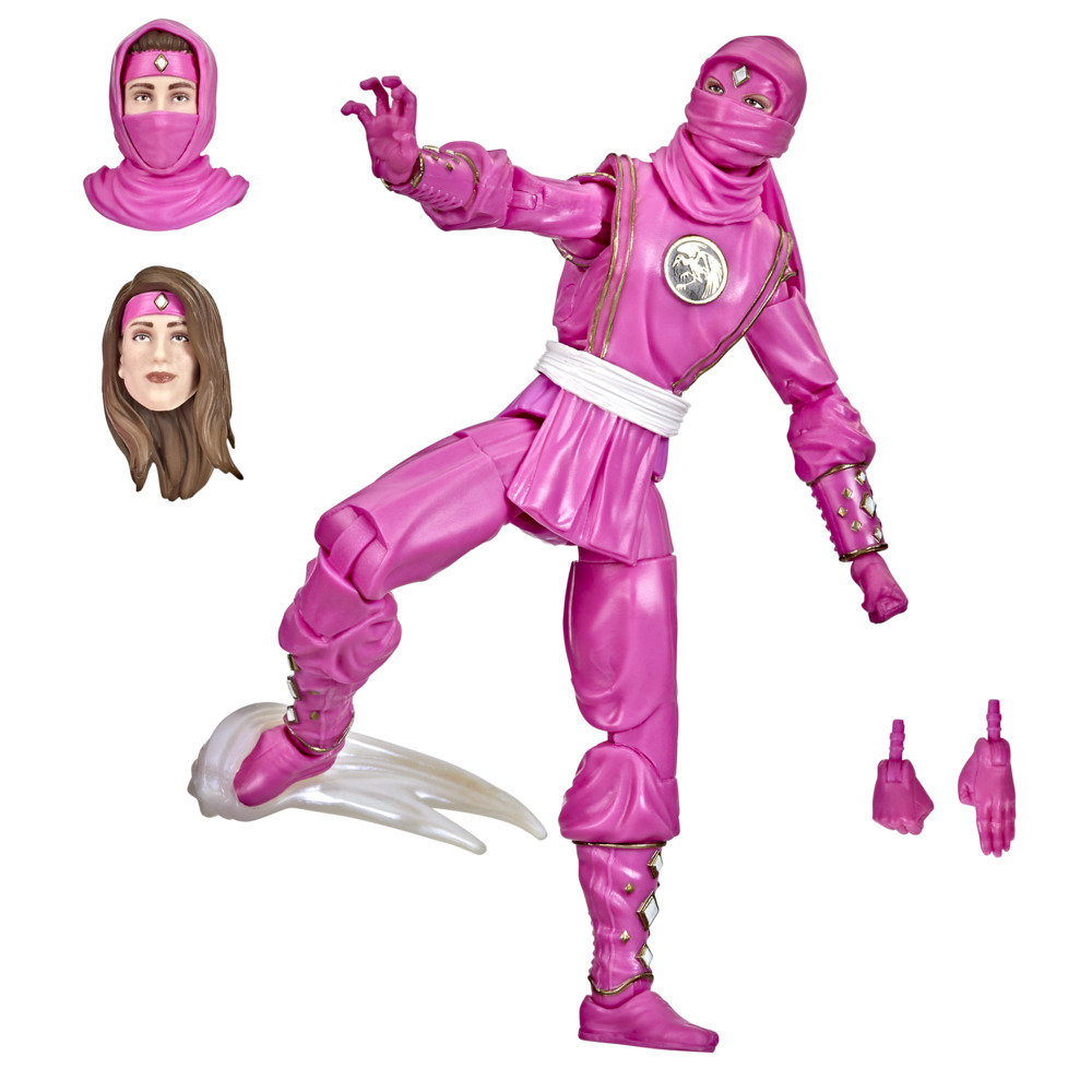 Power Rangers Lightning Collection Mighty Morphin Ninja Pink Ranger ...