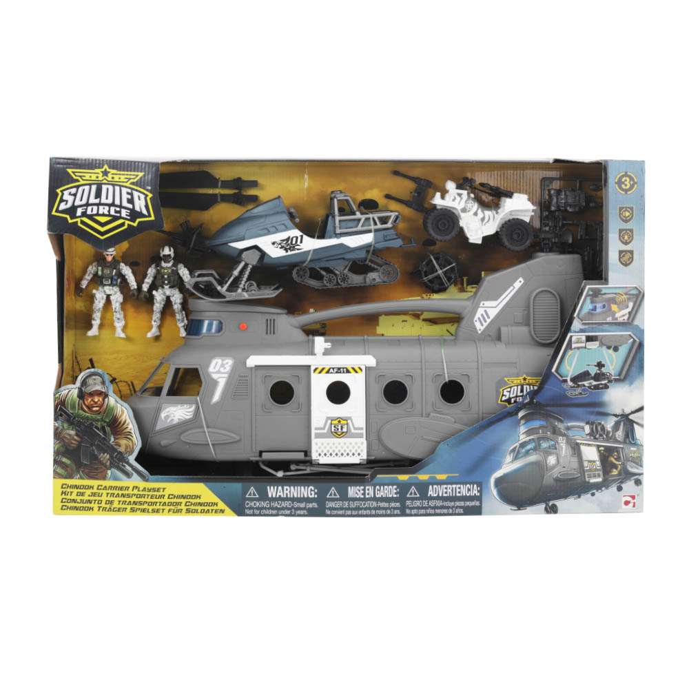 Soldier Force Chinook Carrier Playset | Toys R Us Canada