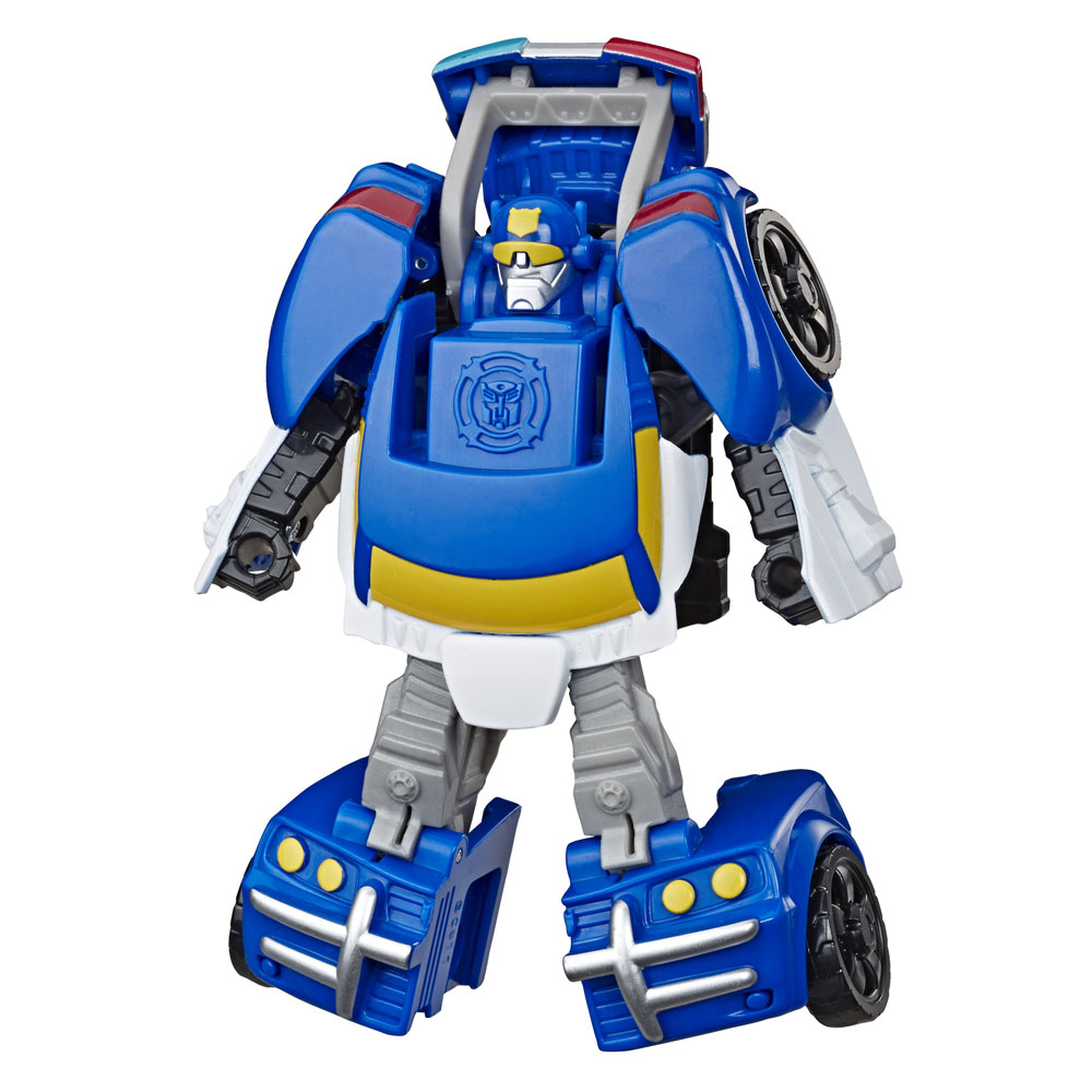 Playskool Heroes Transformers Rescue Bots Academy Chase the Police-Bot ...