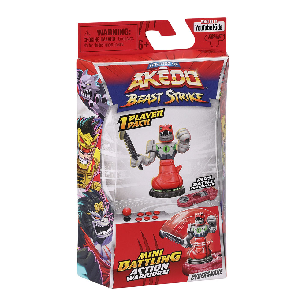 Akedo Single Pack Cyber Snake | Toys R Us Canada