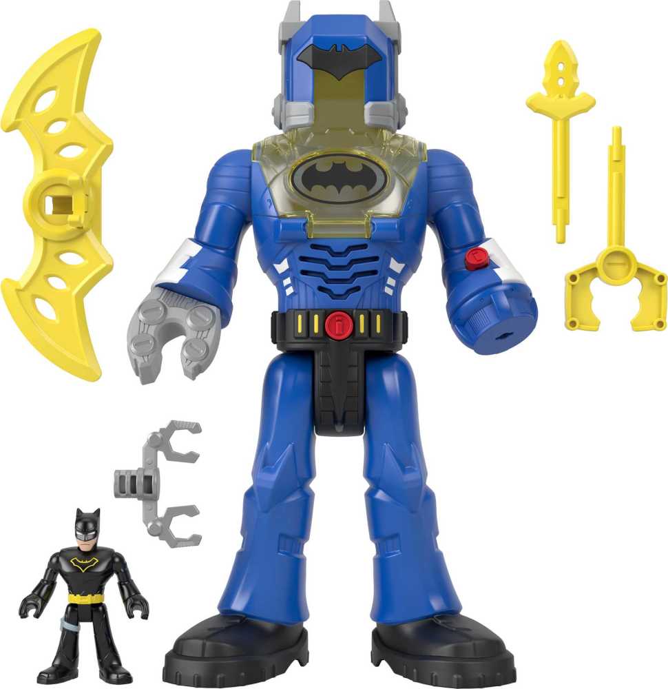 Fisher-Price Imaginext DC Super Friends Batman Insider and Exo Suit ...