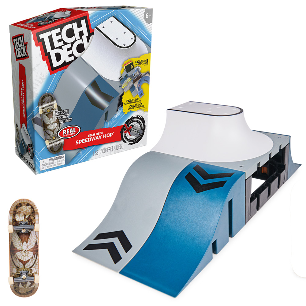 Tech Deck, Speedway Hop, X-Connect Park Creator, Customizable and ...