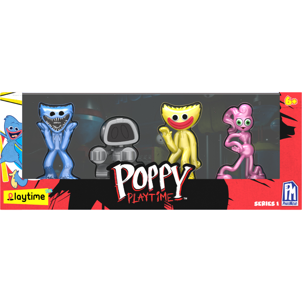 Poppy Playtime 3" Minifigure Collector Set (Four Figures, Series 1 ...