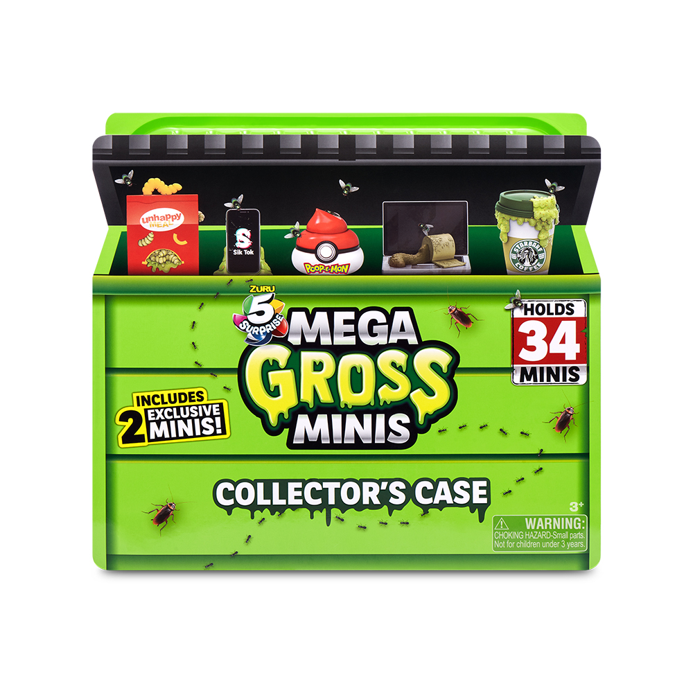5 Surprise Mega Gross Minis Collector's Case by ZURU | Toys R Us Canada