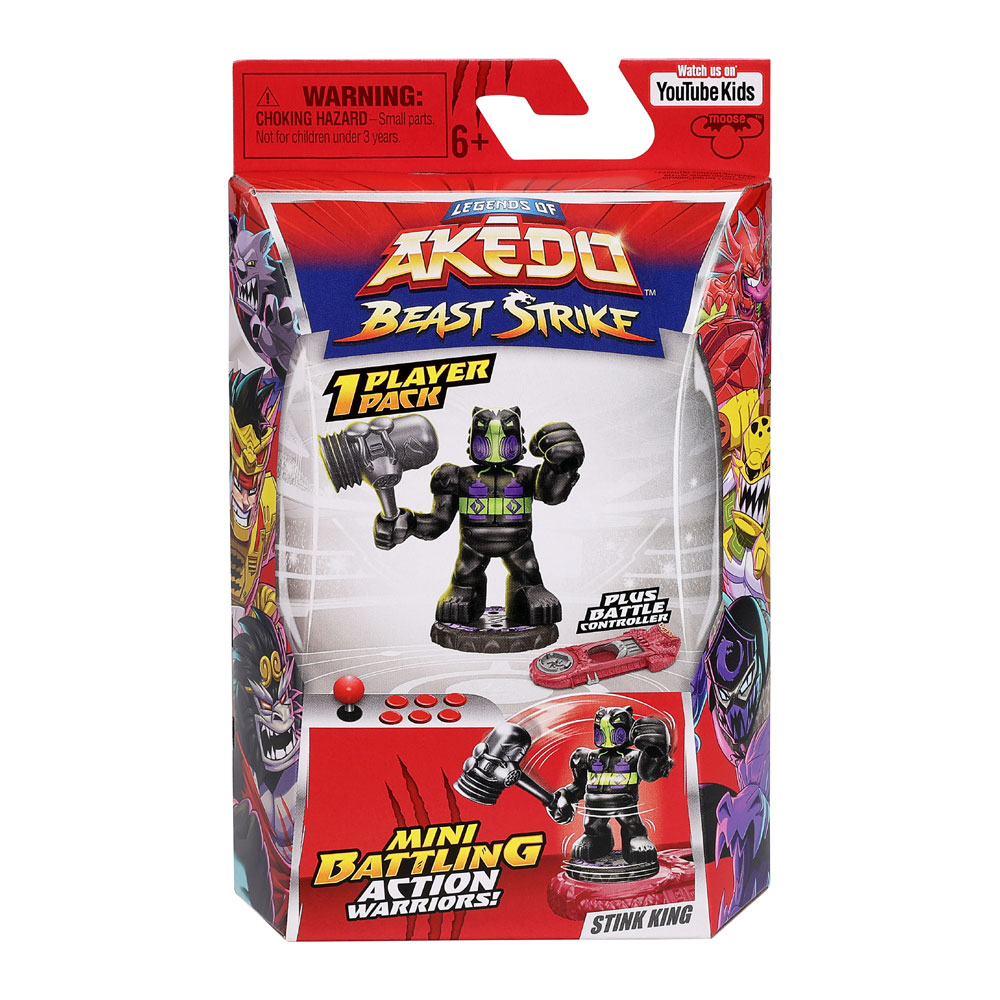 Akedo Single Pack Stink King | Toys R Us Canada