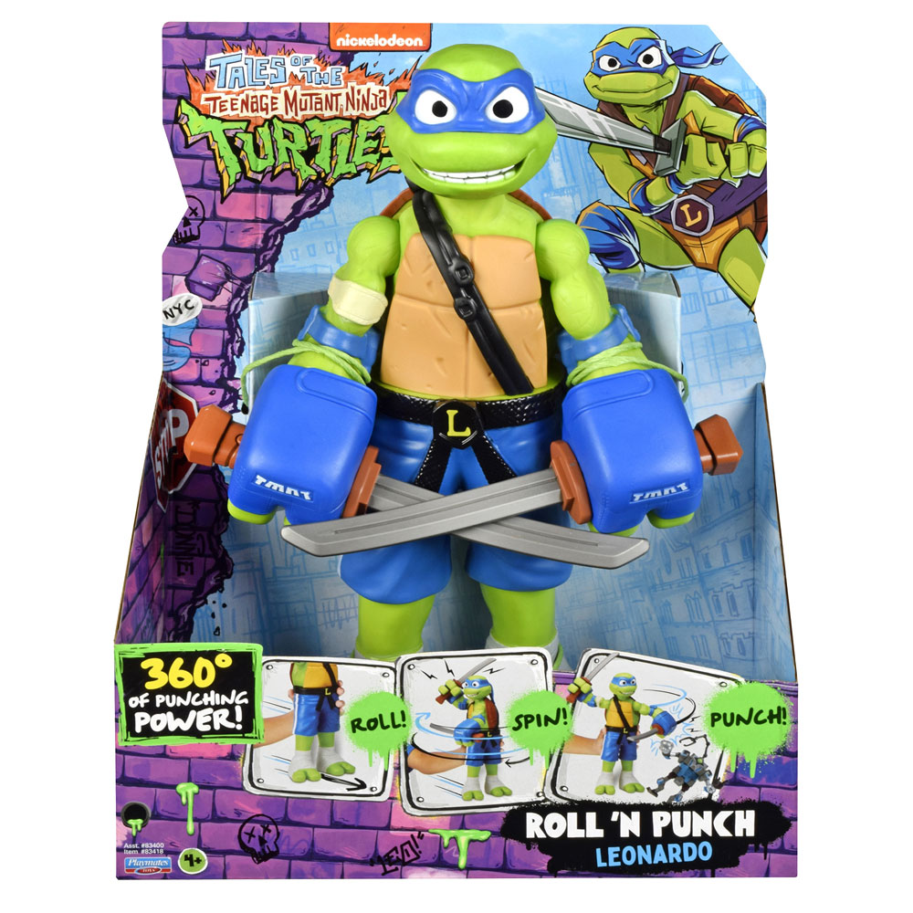 Tales of Teenage Mutant Ninja Turtles: Giant Roll N Punch Leonardo ...