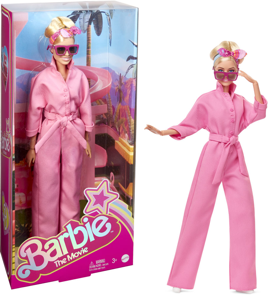 Barbie The Movie Collectible Doll, Margot Robbie as Barbie in Pink ...