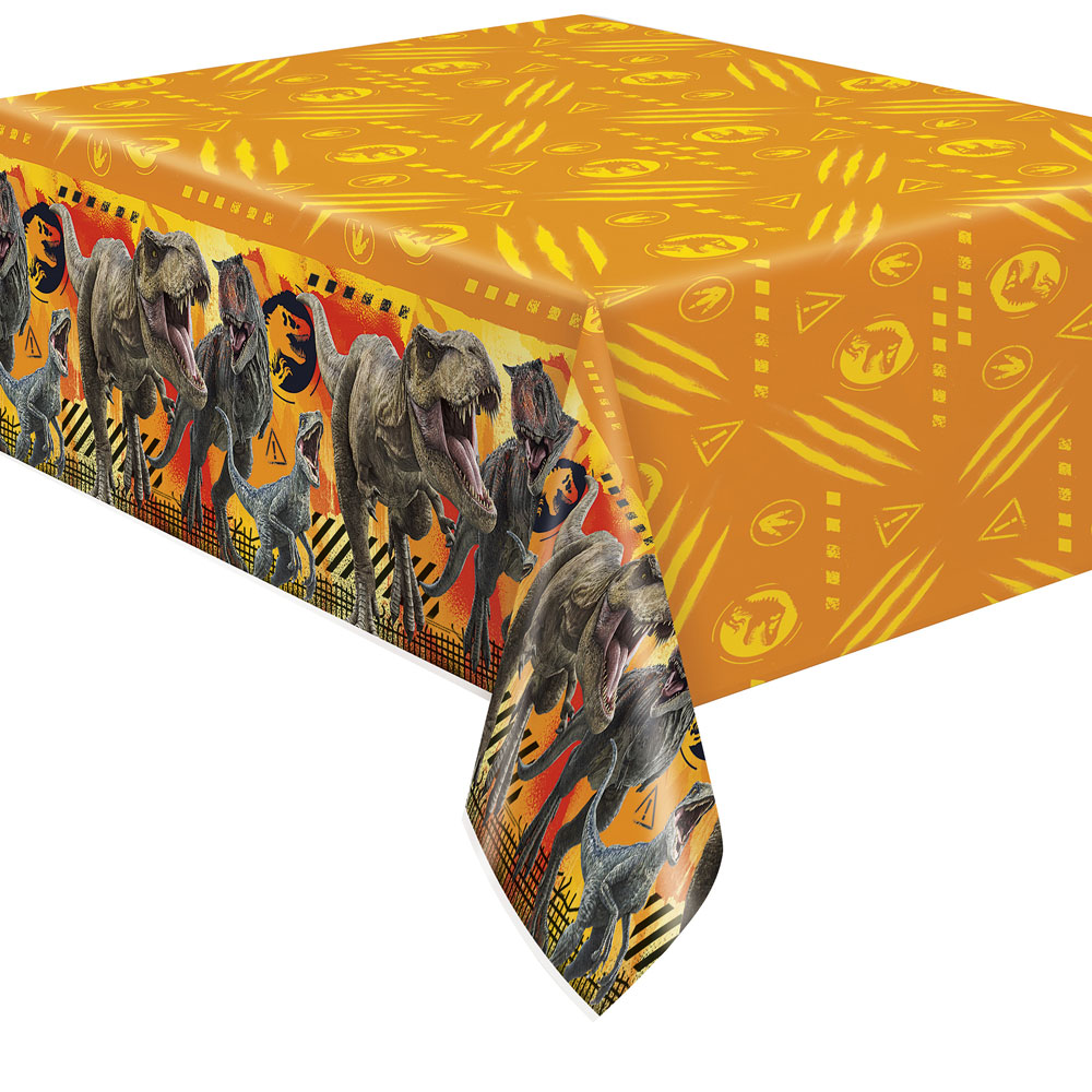 Jurassic World 3 - Rectangular Plastic Table Cover, 54" x 84" | Toys R ...