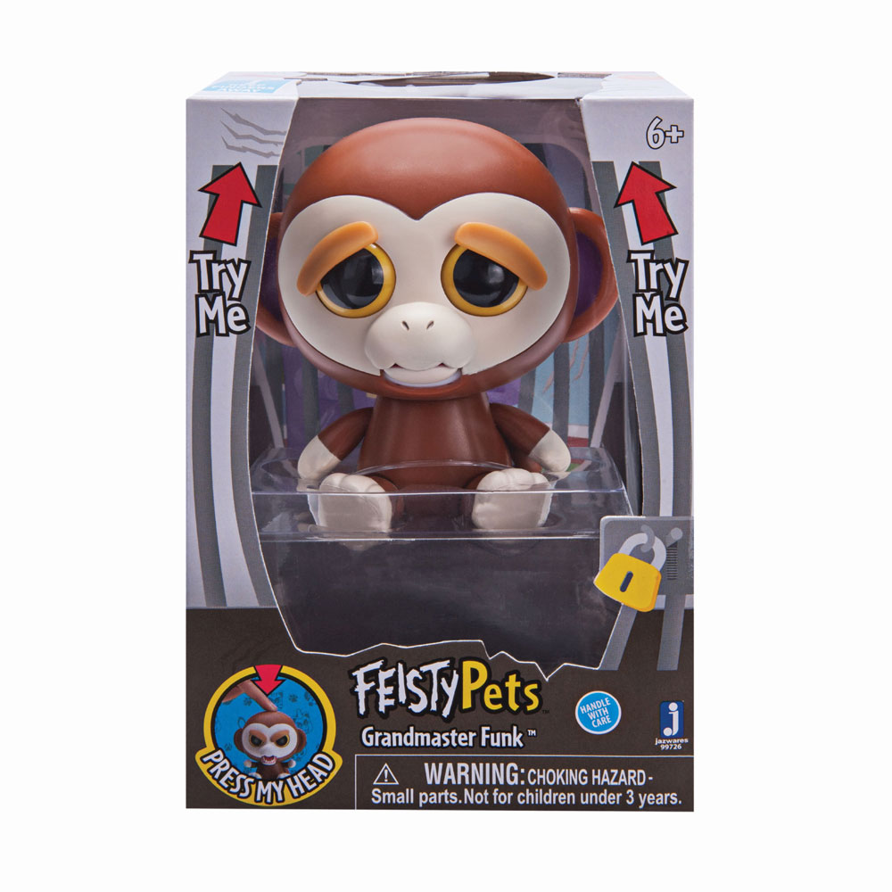Feisty Pets 4" Vinyl Grandmaster Funk Monkey | Toys R Us Canada