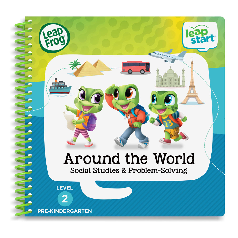 LeapFrog LeapStart Around the World Social Studies & Problem-Solving ...