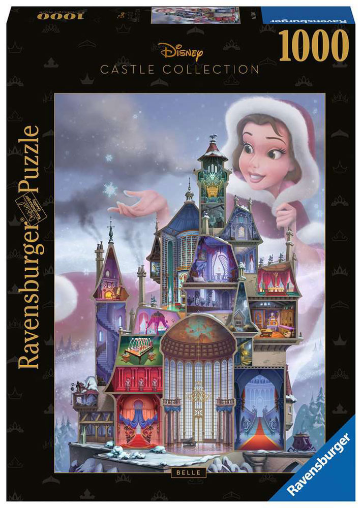 Ravensburger Disney Princess - Disney Castles Belle 1000pc Puzzle ...