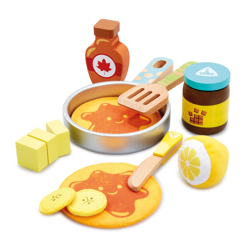 Early Learning Centre Wooden Pancake Playset - R Exclusive | Toys R Us ...