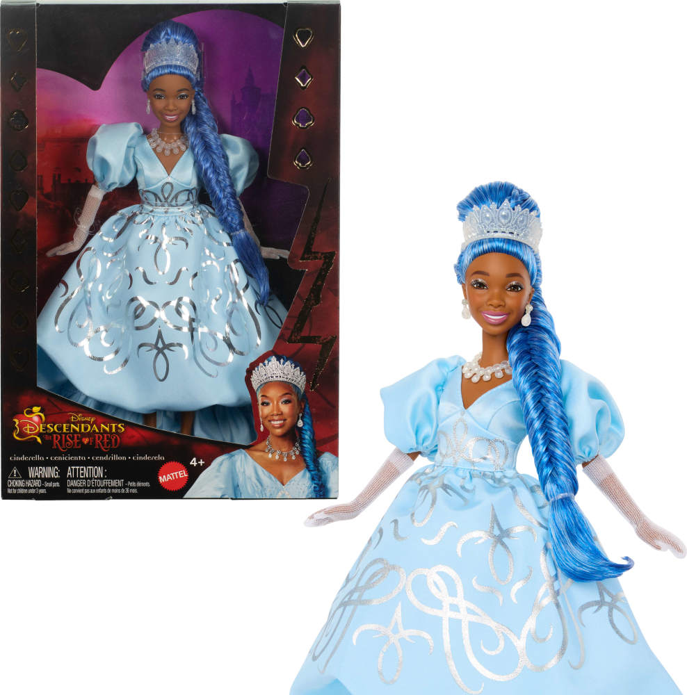 Disney Descendants: The Rise of Red - Queen Cinderella Fashion Doll ...