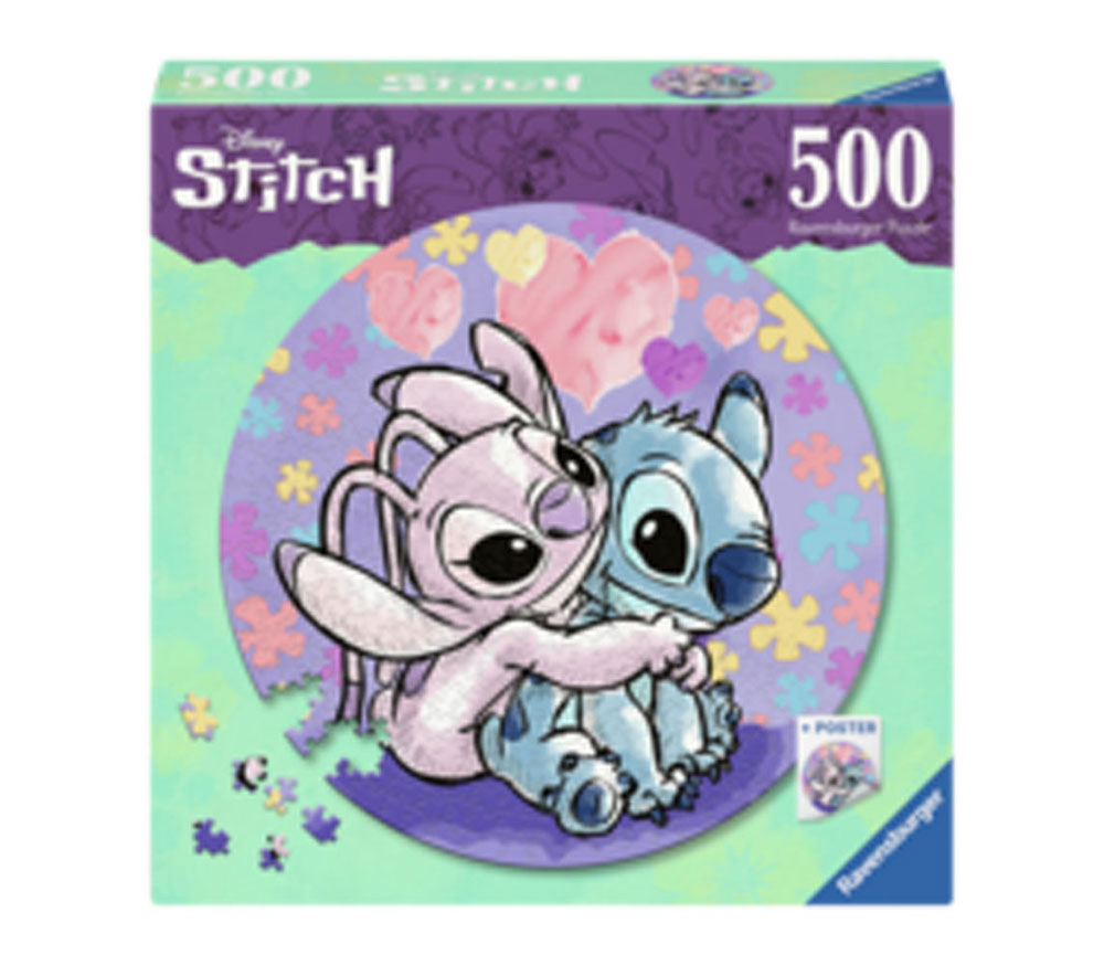 Disney Stitch 500Pc Round Puzzle | Toys R Us Canada