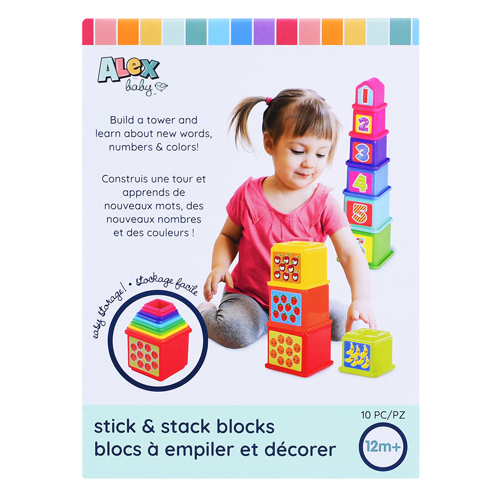 ALEX - Stick & Stack Blocks | Babies R Us Canada