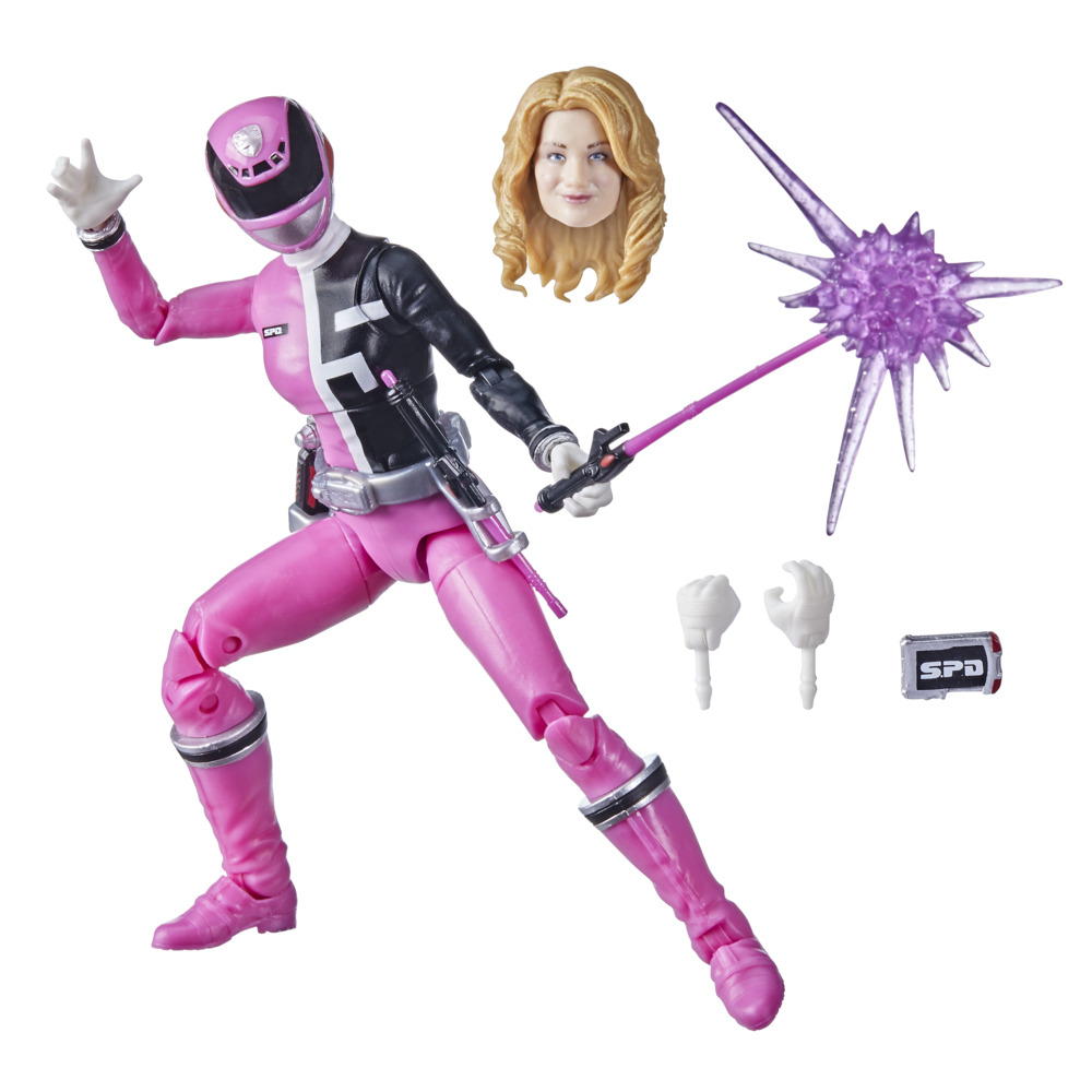 Power Rangers Lightning Collection S.P.D. Pink Ranger Action Figure ...