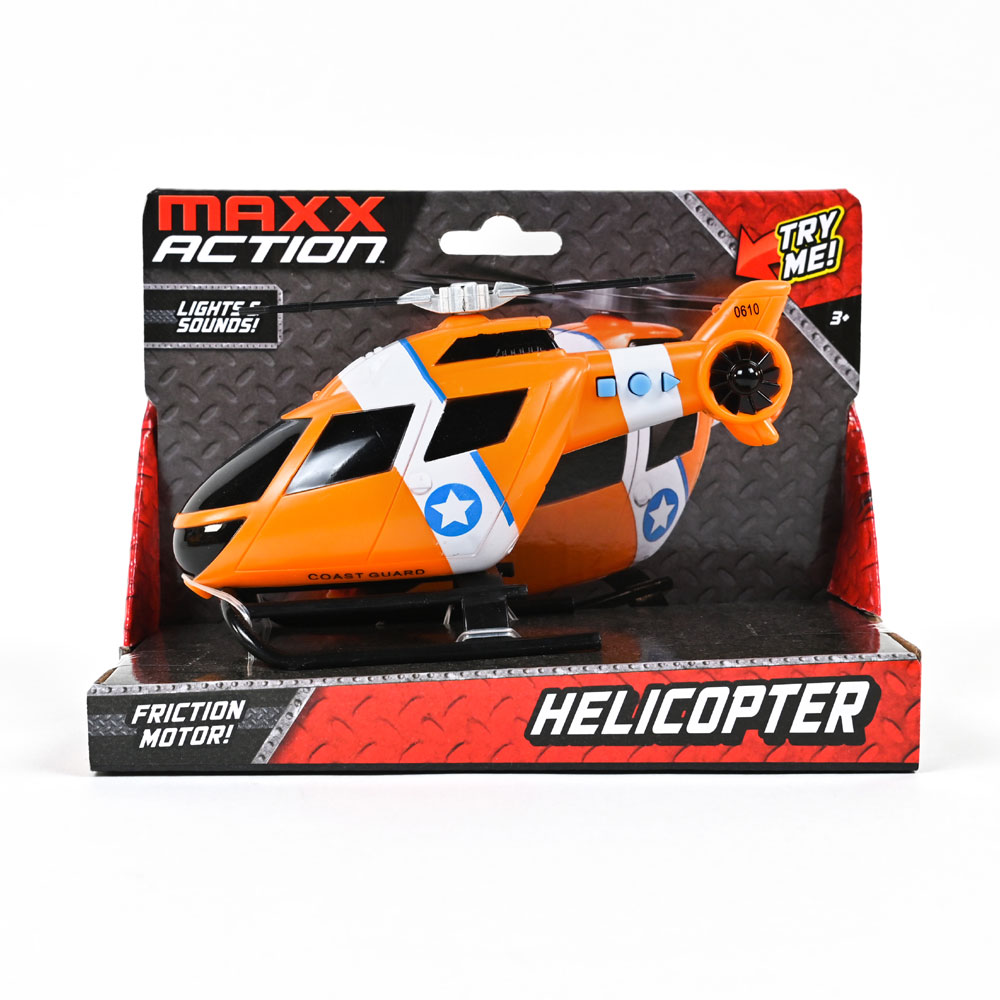 Maxx Action Light & Sound Rescue Vehicles Helicopter | Toys R Us Canada