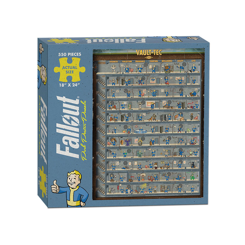 Fallout Perk Poster Puzzle | Toys R Us Canada