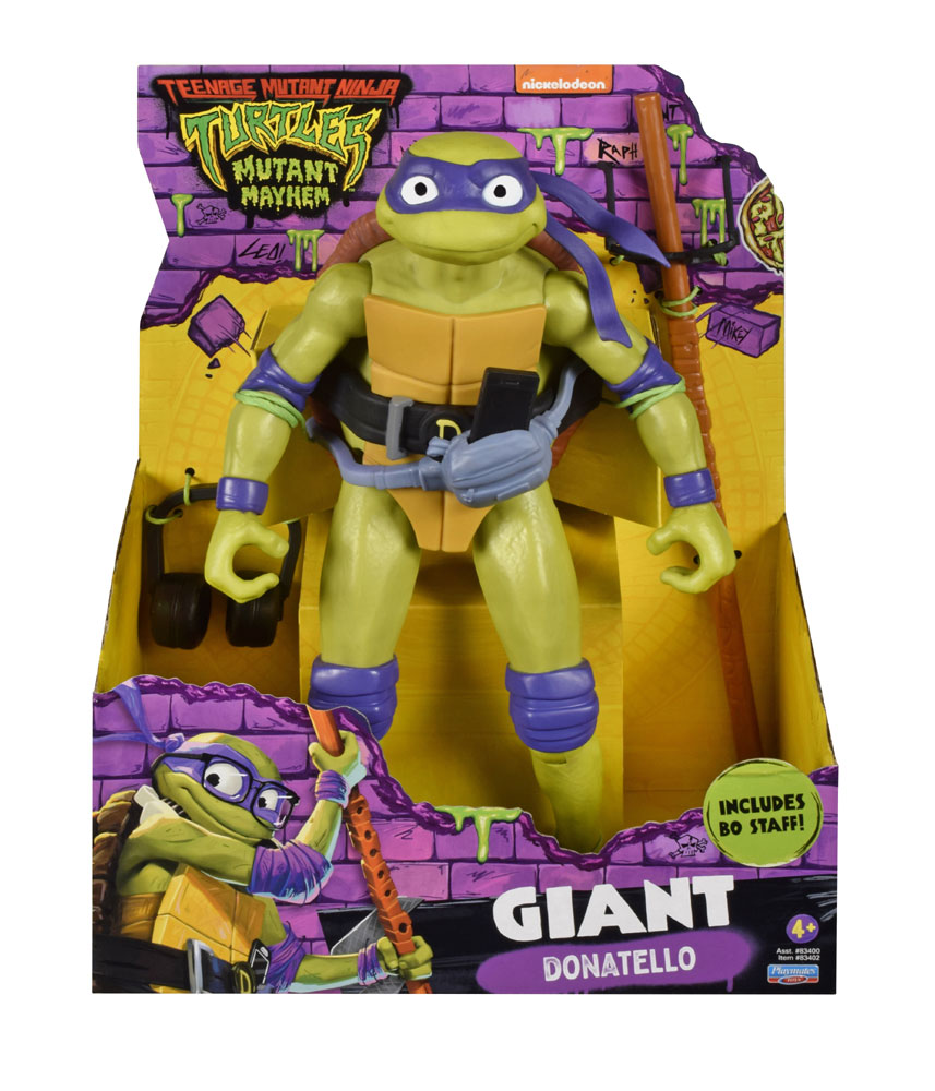 Teenage Mutant Ninja Turtles: Mutant Mayhem Giant Donatello Figure ...