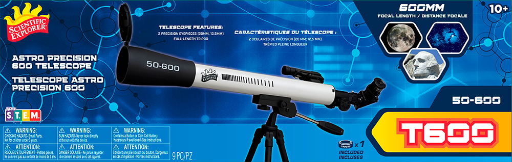 Scientific Explorer - Astro Precision 600 Telescope | Toys R Us Canada