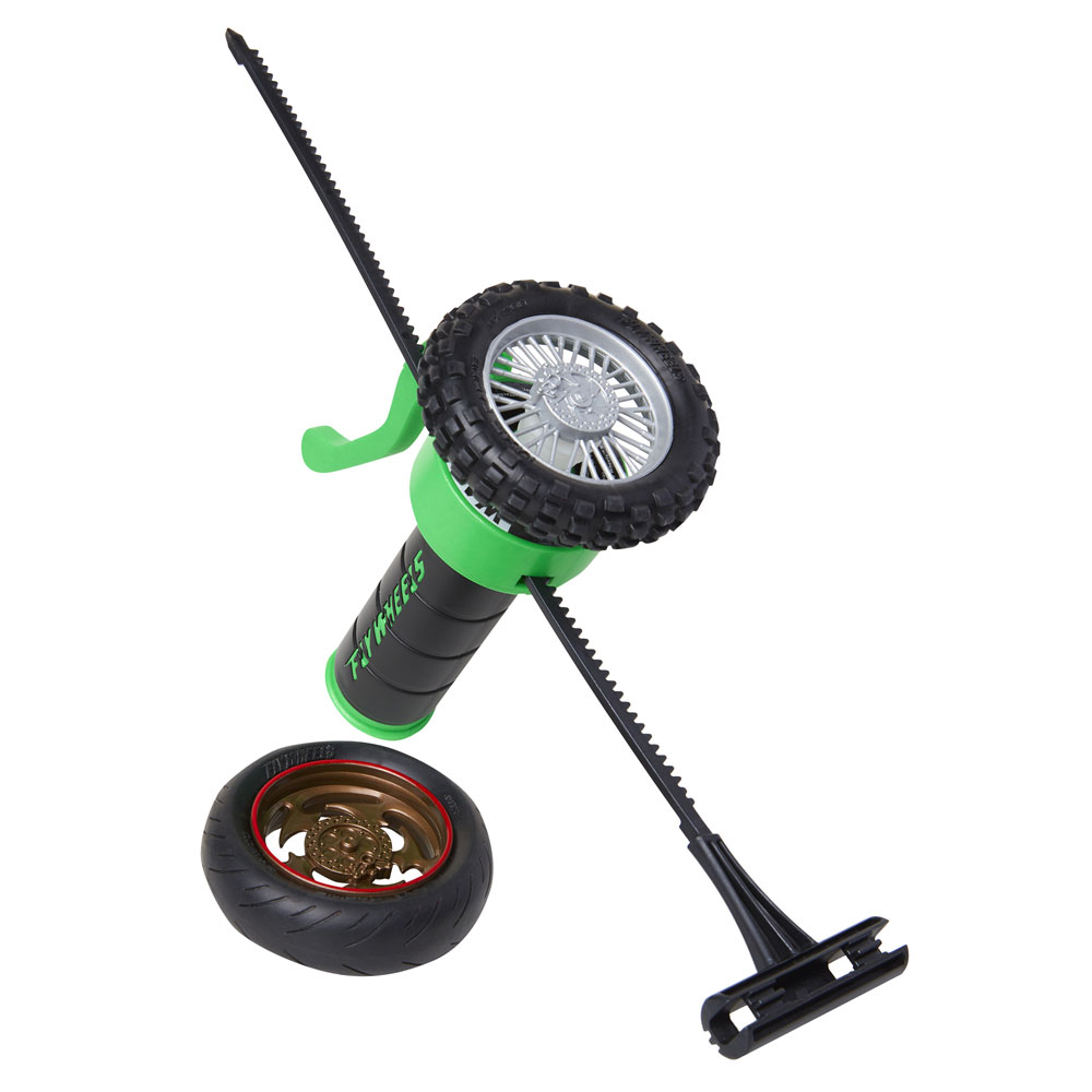 Fly Wheel 2 Pack - Moto Wheel Style - Green/Black | Toys R Us Canada