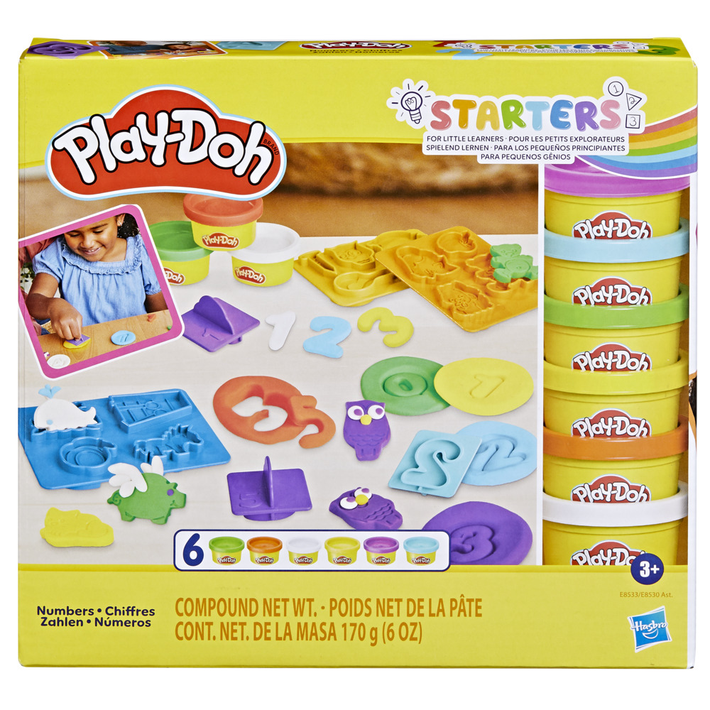 Play-Doh Numbers Starter Set, Preschool Crafts | Toys R Us Canada