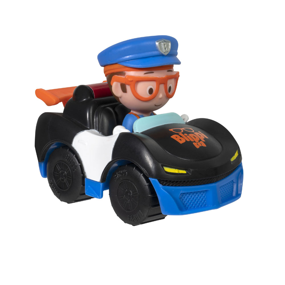 Blippi Mini Vehicle - Police Car - English Edition | Toys R Us Canada