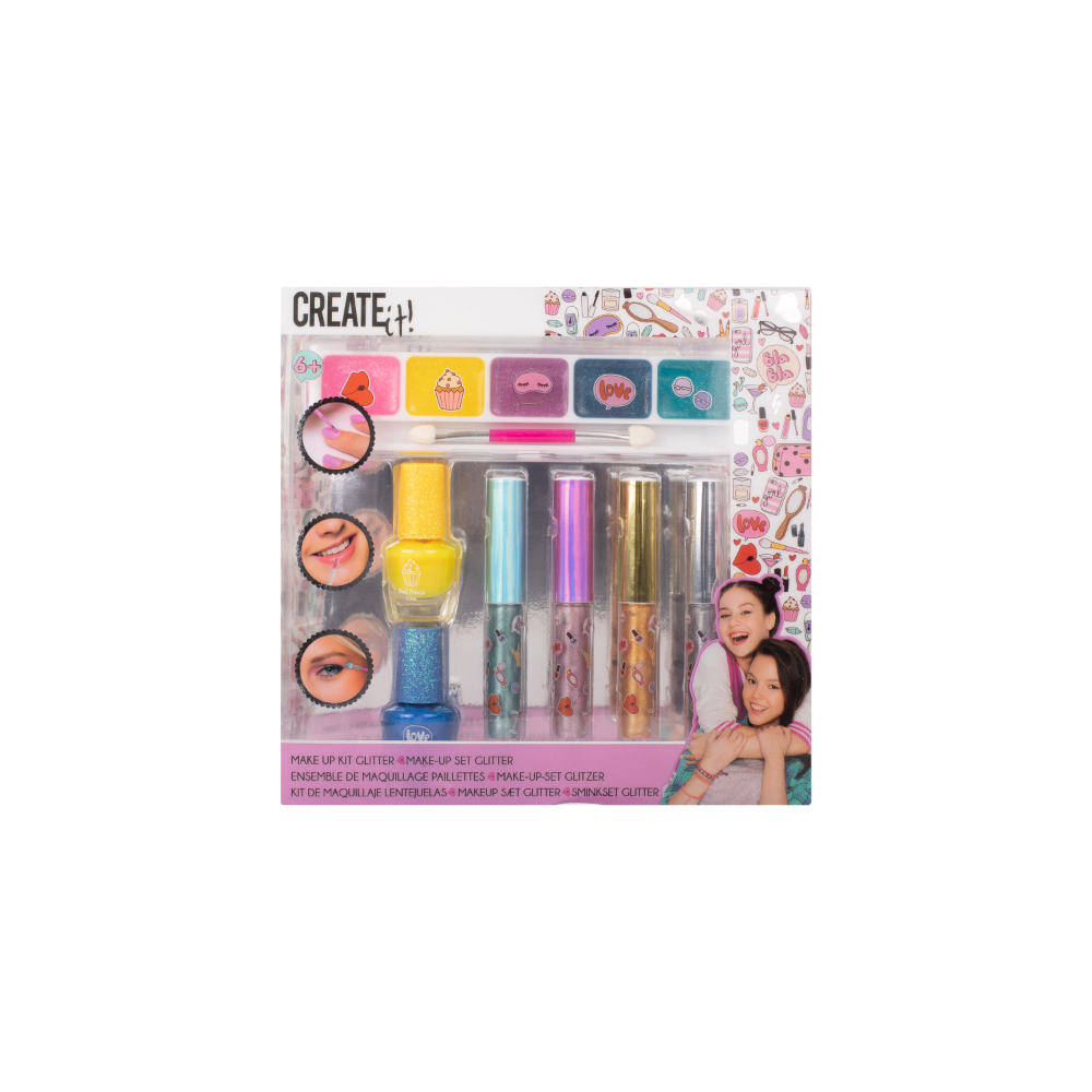 Create It! Makeup Set Metallic 7-Pieces | Toys R Us Canada