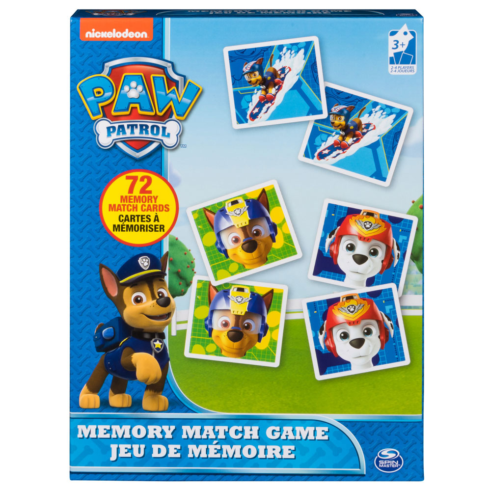 Nickelodeon's PAW Patrol Memory Match Game | Toys R Us Canada