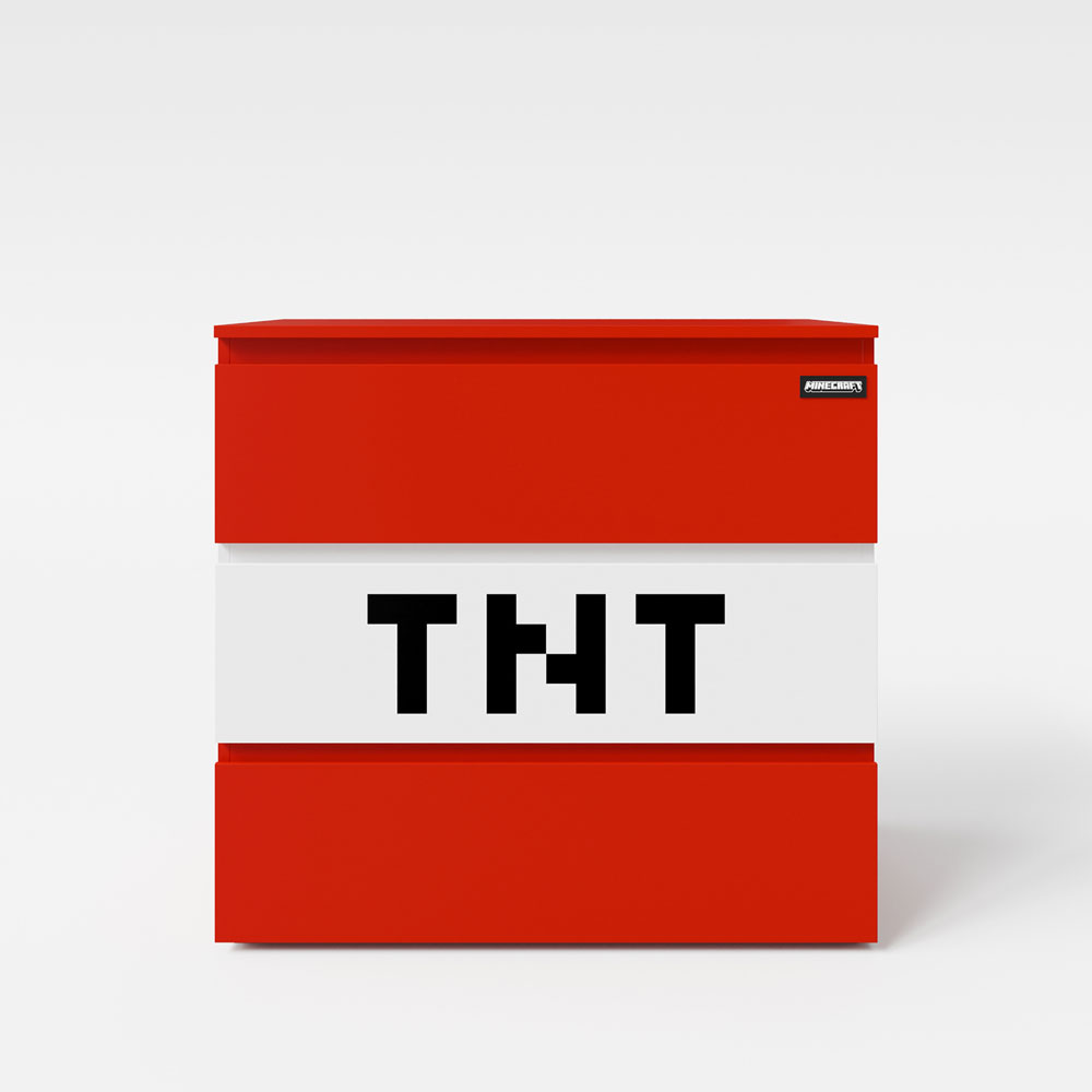 Phoenix Minecraft 3 Drawer Chest, TNT | Toys R Us Canada