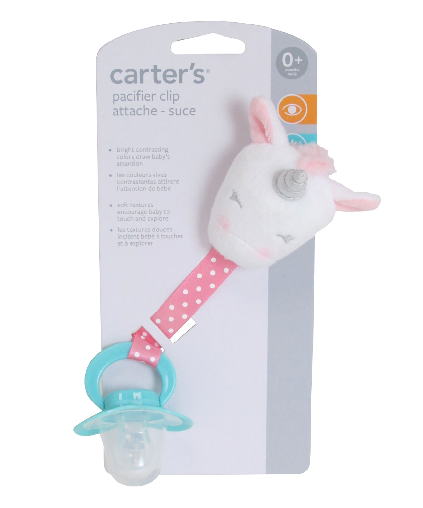 Carter's - Unicorn Pacifier Clip | Toys R Us Canada