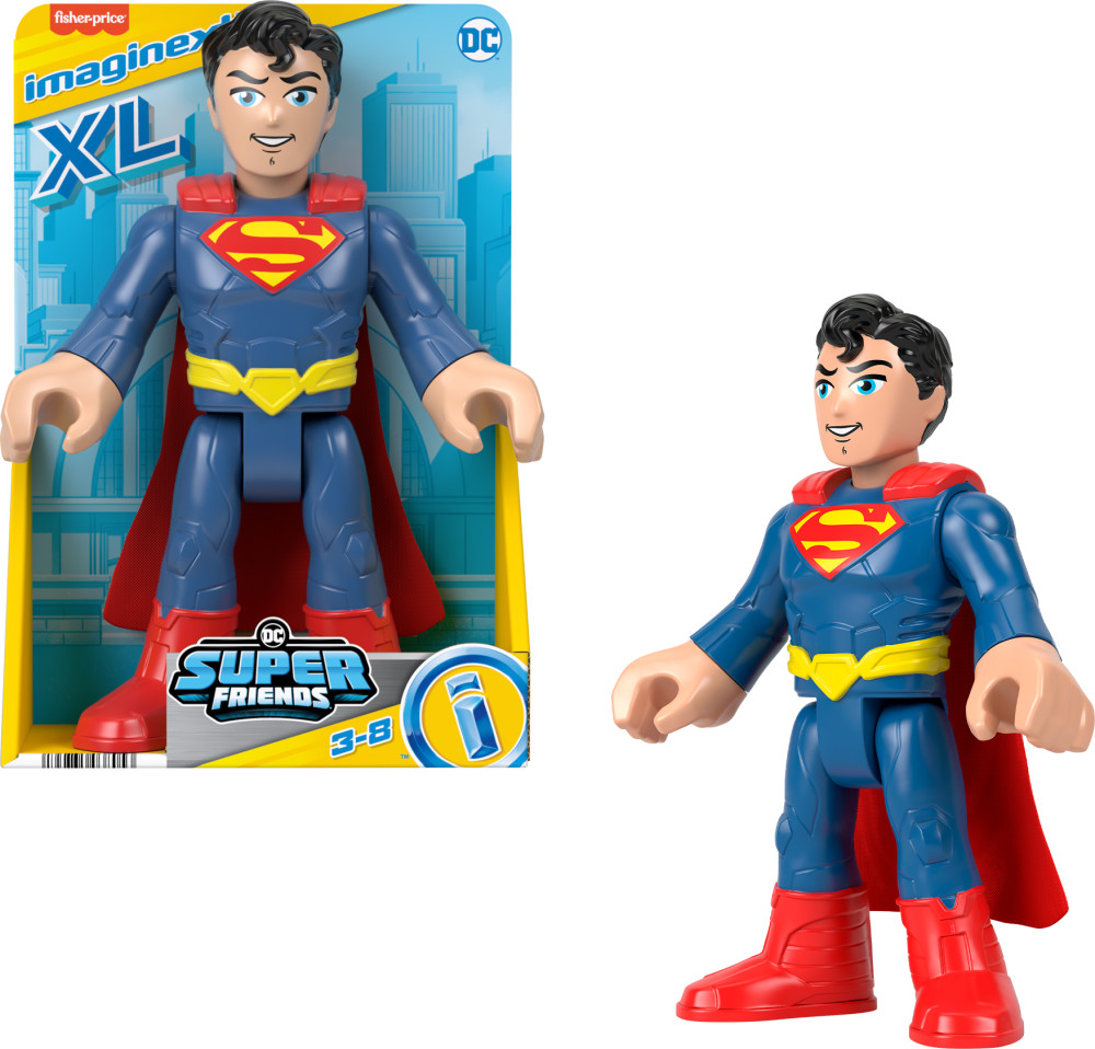 Imaginext DC Super Friends Superman XL Figure, 10-Inch | Toys R Us Canada