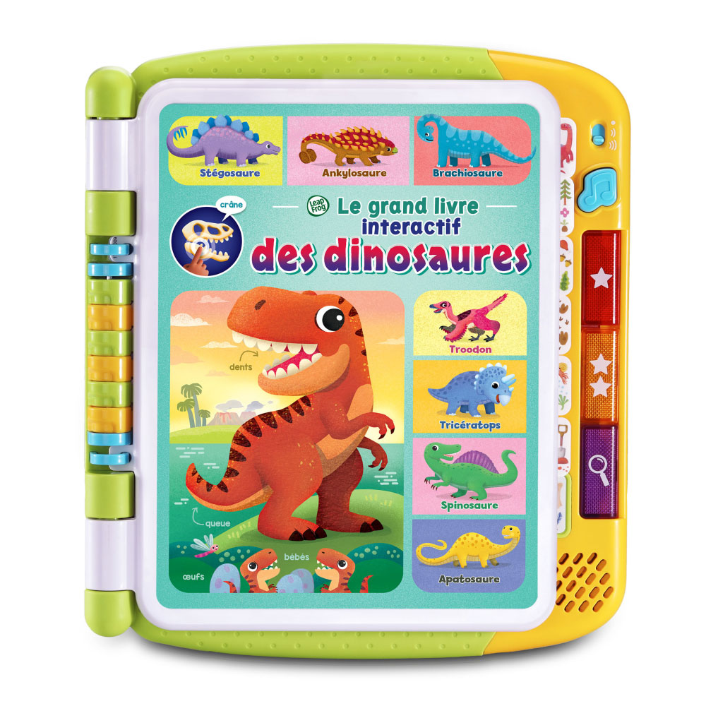 LeapFrog Le grand livre interactif des dinosaures - Édition française ...
