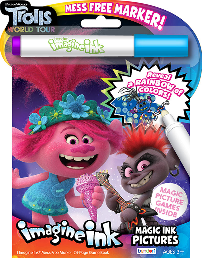 Trolls World Tour Imagine Ink - English Edition | Toys R Us Canada
