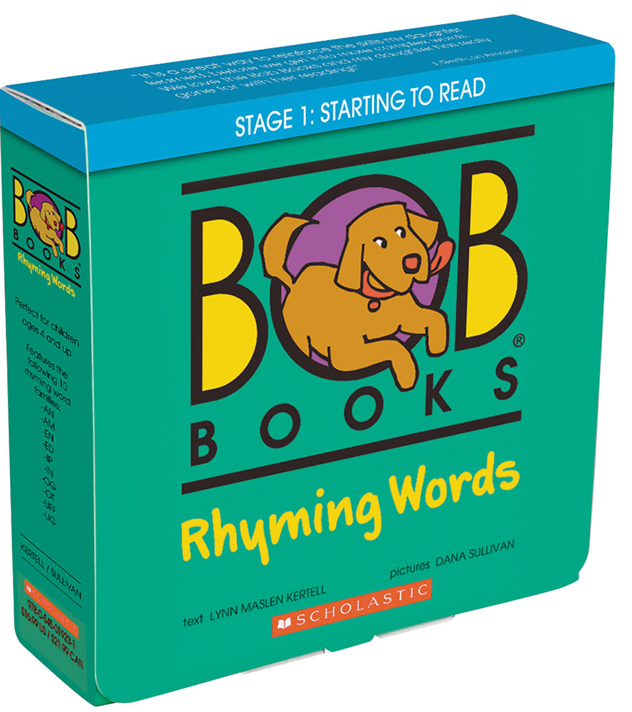 Bob Books: Rhyming Words Box Set (Stage 1: Starting to Read) - English ...