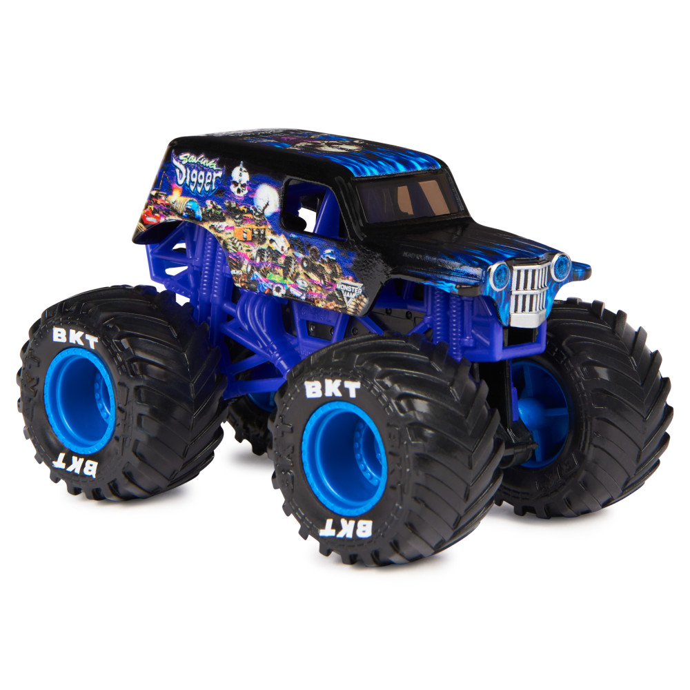 Monster Jam, Official Son-uva Digger Monster Truck, Die-Cast Vehicle, 1 ...