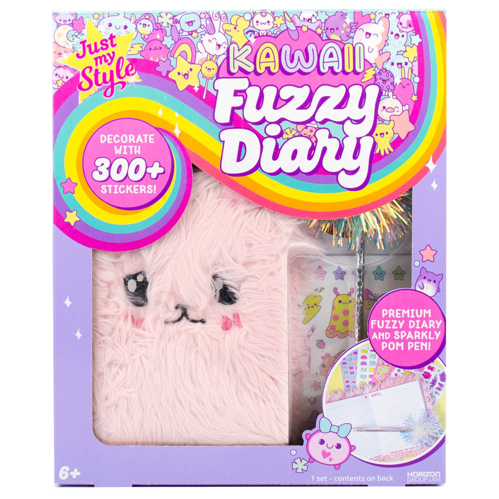Just My Style Kawaii Fuzzy Diary - English Edition | Toys R Us Canada