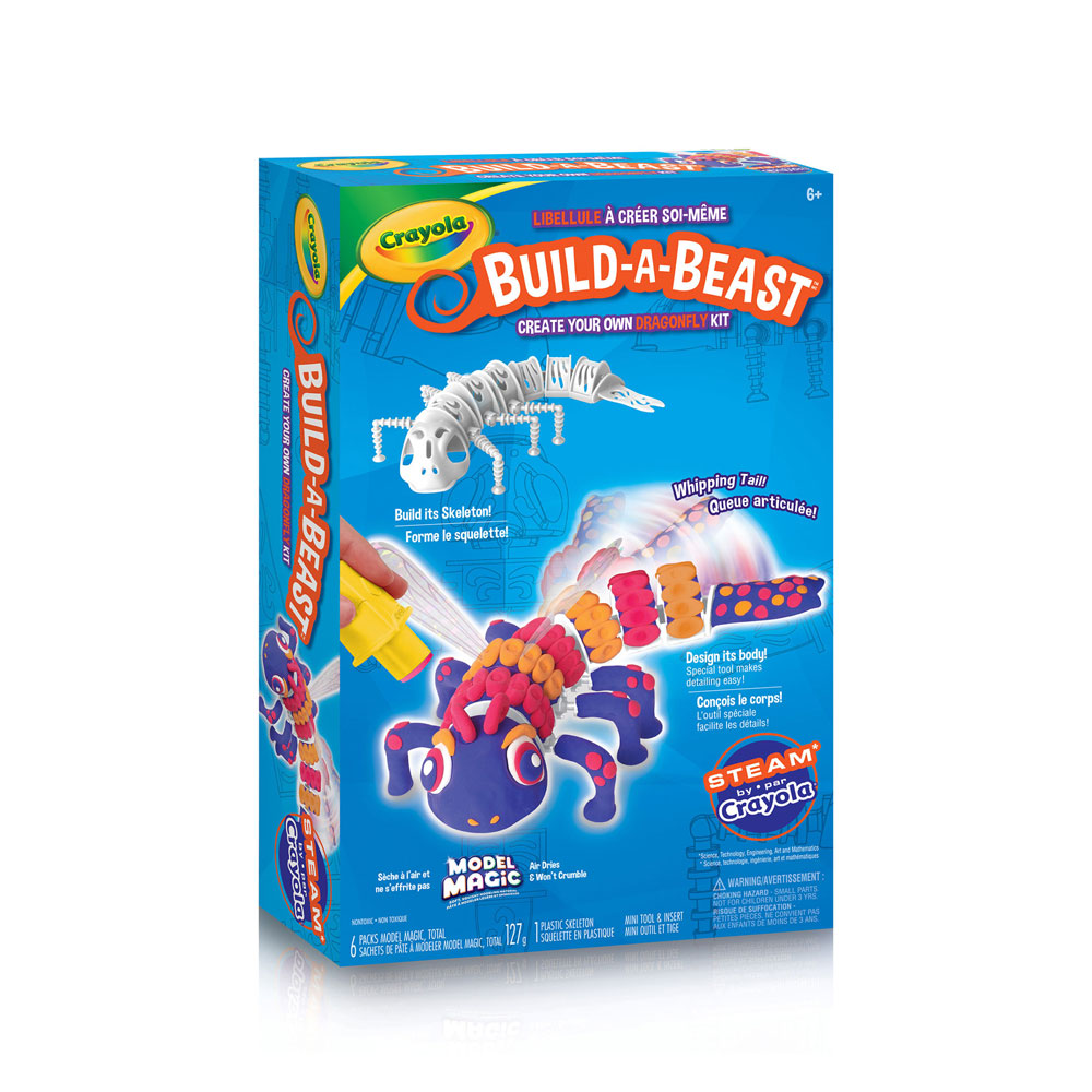 Crayola Build-A-Beast Craft Kit Dragonfly | Toys R Us Canada