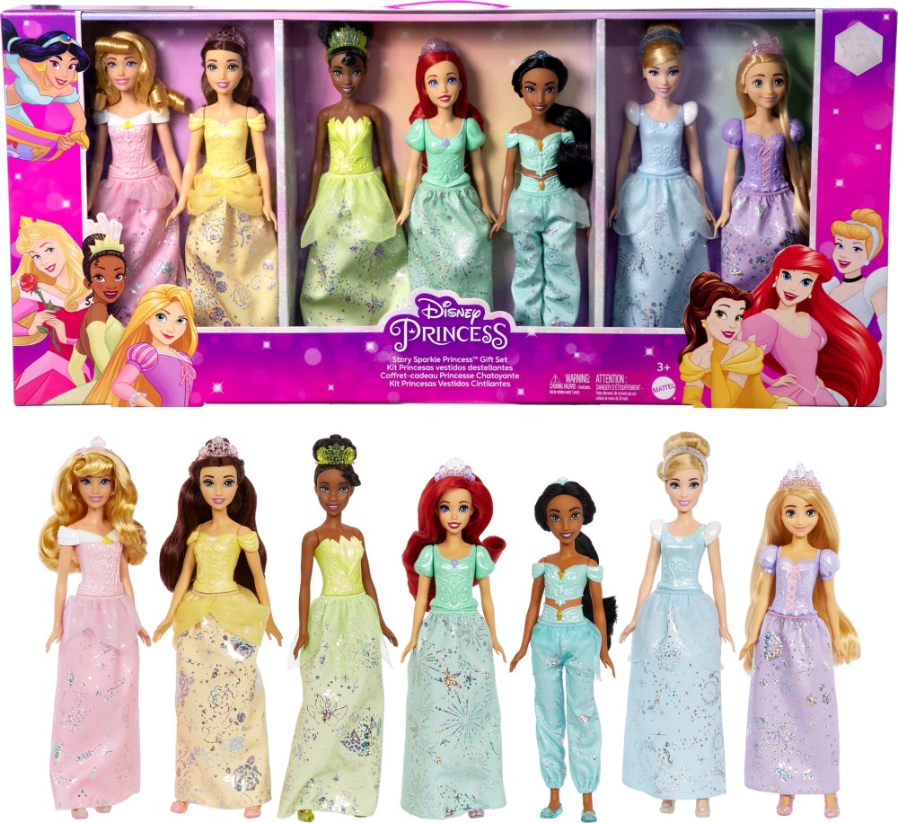 Disney Princess Story Sparkle Princess Gift Set - R Exclusive | Toys R ...