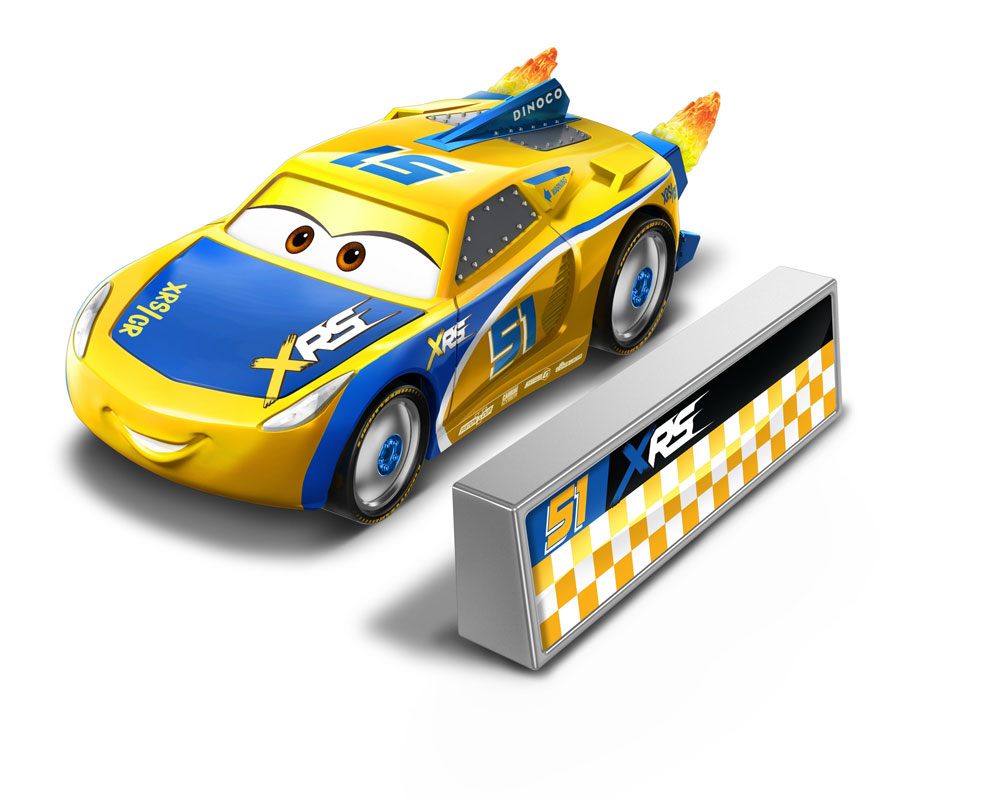 Disney/Pixar Cars XRS Rocket Racing Cruz Ramirez with Blast Wall | Toys ...