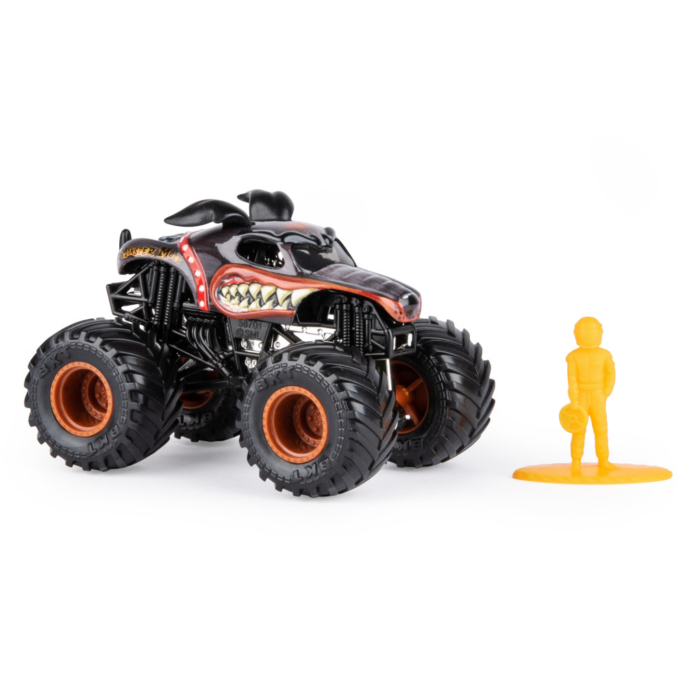 Monster Jam, Official Monster Mutt Rottweiller Monster Truck, Die-Cast ...