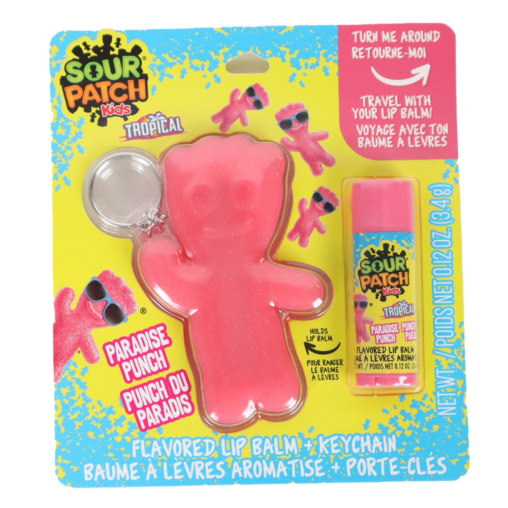 Sour Patch Pink Lip Balm with Keychain | Toys R Us Canada