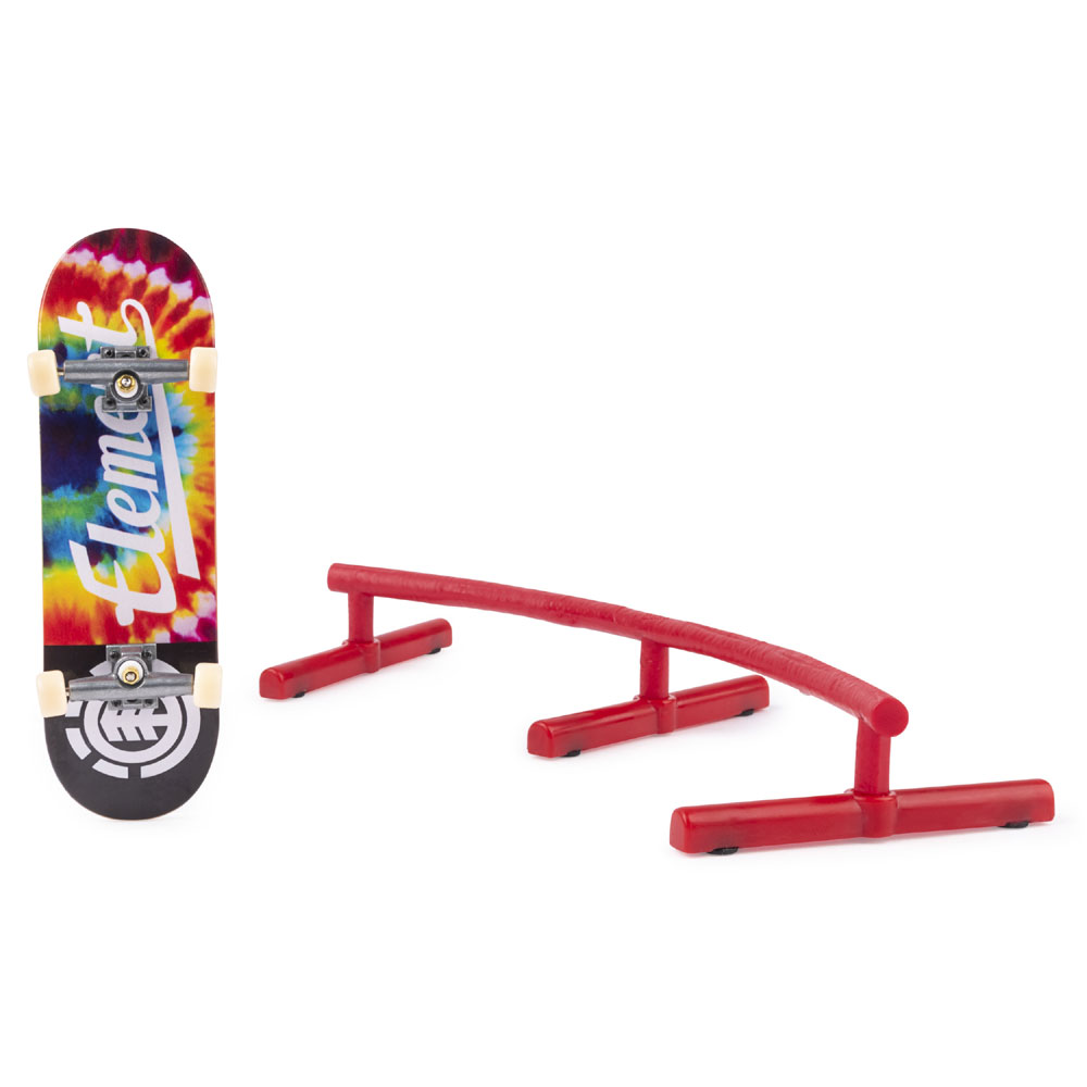 Tech Deck, Street Hits, Element Skateboards Fingerboard with Curved ...