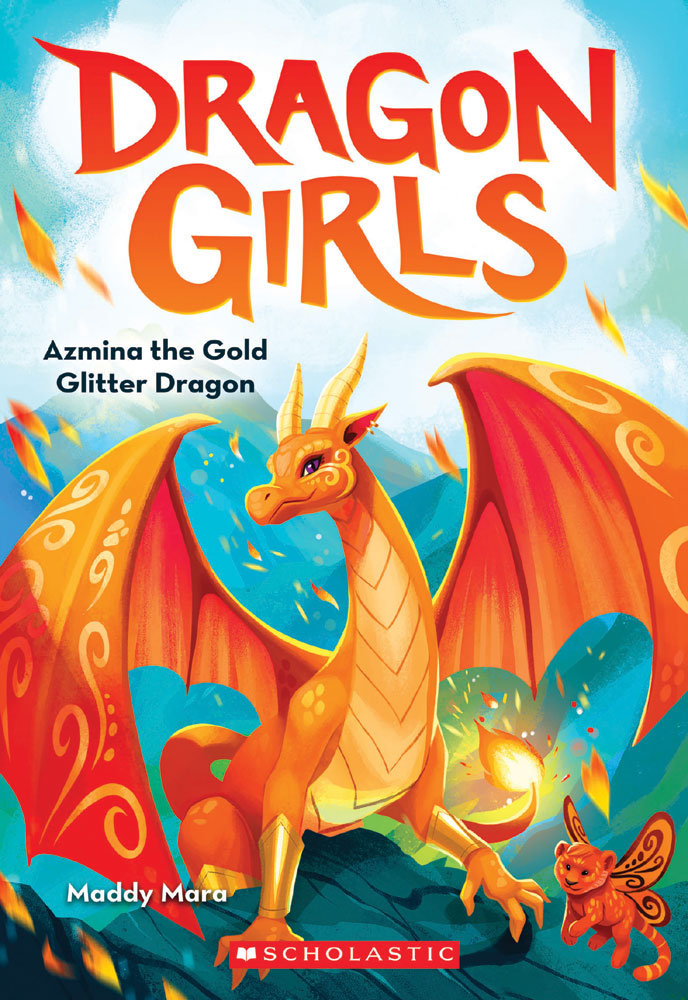 Scholastic - Dragon Girls #1: Azmina the Gold Dragon - English Edition ...