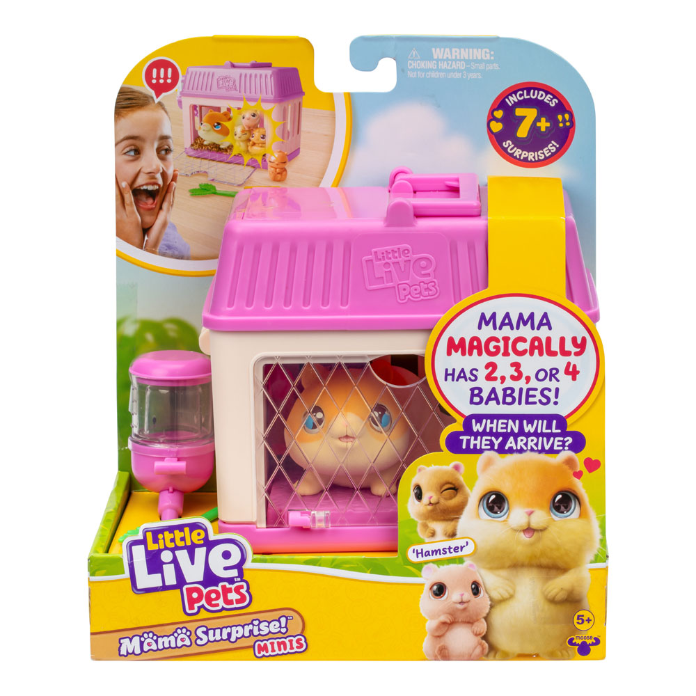 Little Live Pets Mama Surprise Minis Playset Hamster | Toys R Us Canada