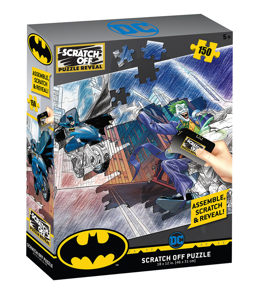 Scratch Off: DC Universe- Batman & Joker Scratch Puzzle 150pc | Toys R ...