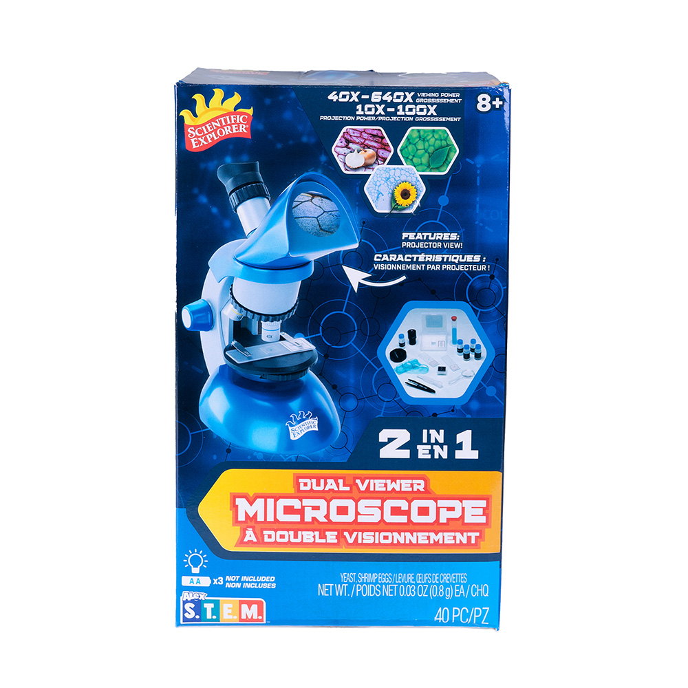 Scientific Explorer - 640 Dual Viewer Microscope | Toys R Us Canada