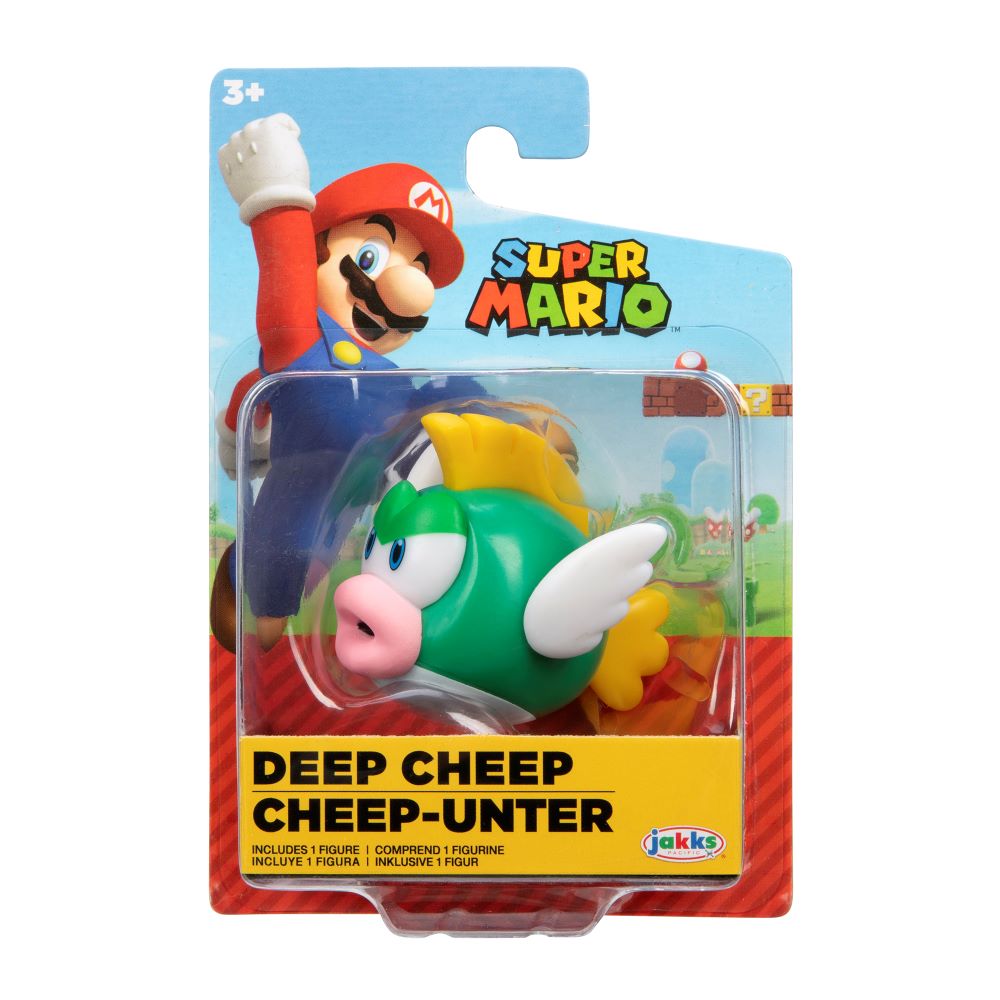 Figurine Nintendo 2,5 pouces - Deep Cheep | Toys R Us Canada