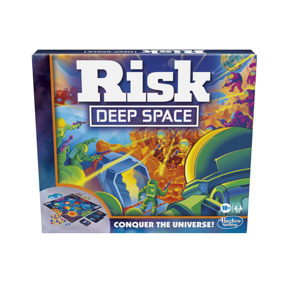 Risk Deep Space Strategy Board Game - English Edition - R Exclusive ...