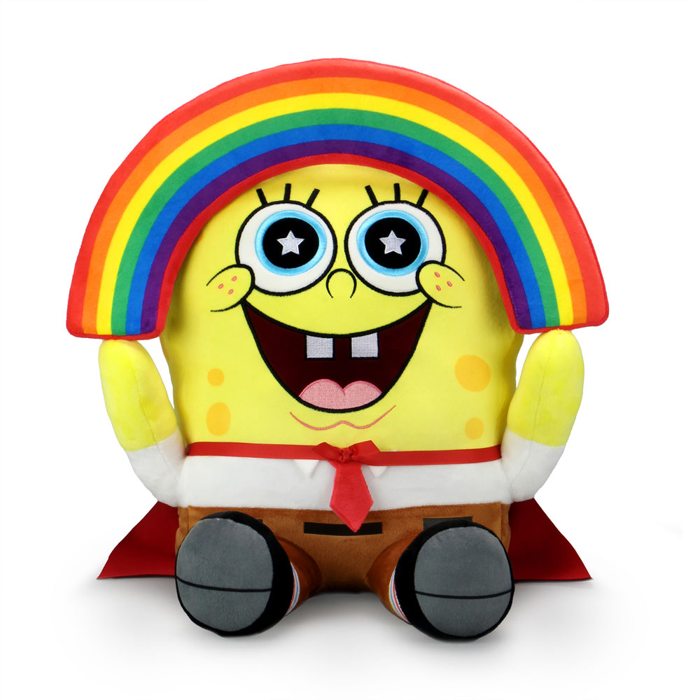 Spongebob- 16" Hug Me- Rainbow
